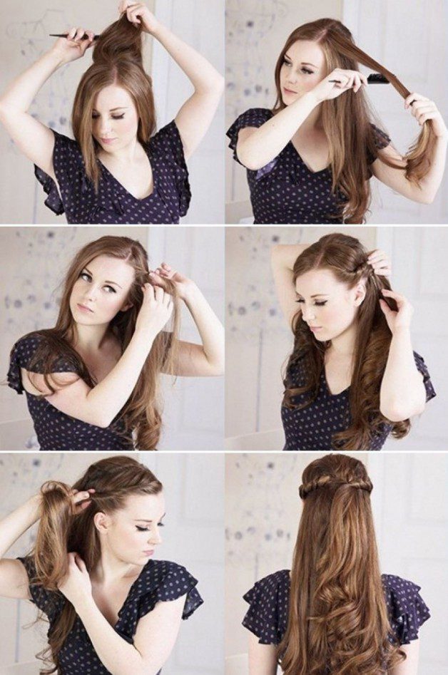 Curly Hairstyles Step By Step Ideas - Curly Hairstyles Step By Step