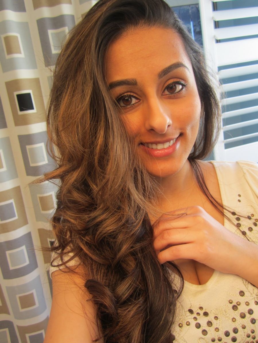 Medium Hair Big Curls