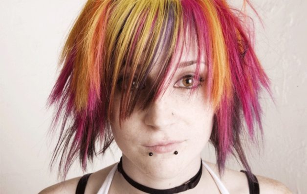 Short Choppy Emo Hairstyles for Girls