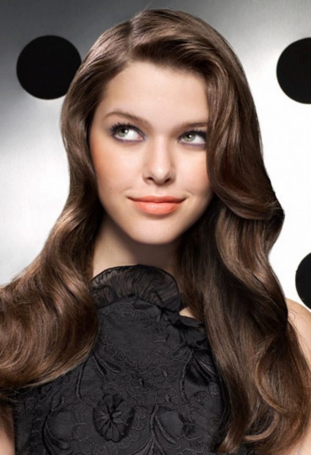 Center Part Hairstyles For Women Hairstyles Ideas - Center Part ...
