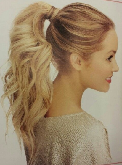 Easy Summer Ponytail Hairstyles Ideas - Easy Summer Ponytail